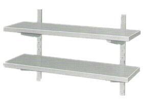 China Polished Wall Mounted Stainless Steel Shelves Units Commercial Catering Equipment for sale