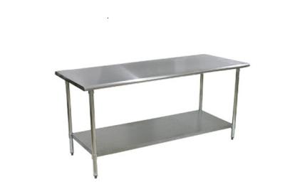 China Restaurant / Hotel Commercial Stainless Steel Kitchen Work Table 2 Tier for sale