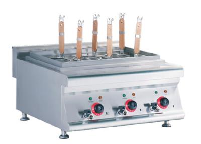 China Counter Top 220V - 240V 50HZ / 60HZ 6KW Industrial Pasta Cooker For Fast Food for sale