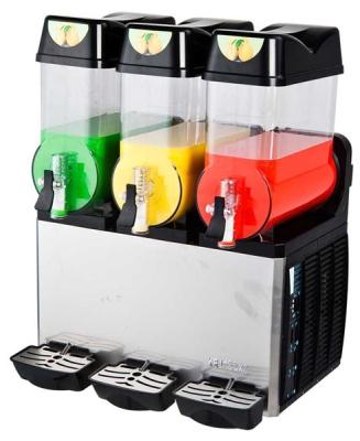 China Granita Smoothie 12l Ice Slush Puppy Machine With Three Bowl CE for sale