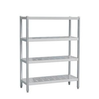 China Commercial Polished 4 Tier Stainless Steel Shelving Units for Kitchen for sale