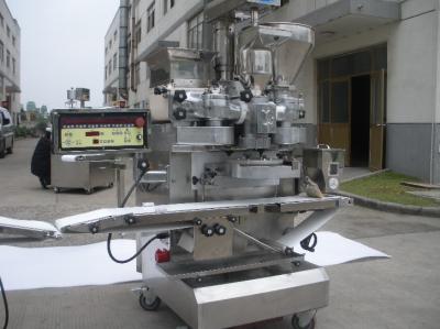 China 2 Hoppers Mochi Maker Machine for Both Different Kinds of Dry or Wet Filling for sale