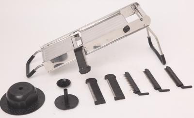 China ABS, Stainless Steel Mandolin Vegetable Slicer Machine With 5 Sharp - Blade Cutters for sale