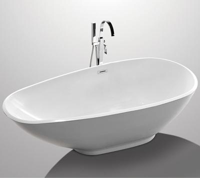 China 1900mm Freestanding Pedestal Tub , American Standard Freestanding Tub With Faucet YX-763 for sale