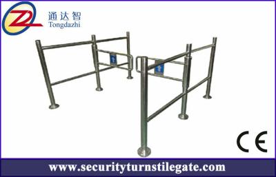 China Manual turnstile Pedestrian Barrier Gate with hand push For Shopping Mall for sale