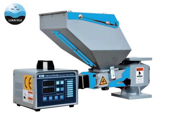 Rigid Plastics Materials Dosing Mixer Masterbatch Screw Doser
