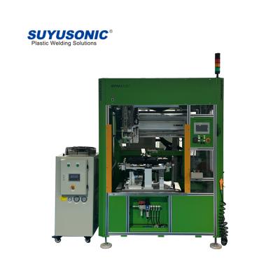 China Línea de producción automatizada de colector de admisión con inserción en caliente de tuercas de cobre 220V 100-110S/1PCS en venta