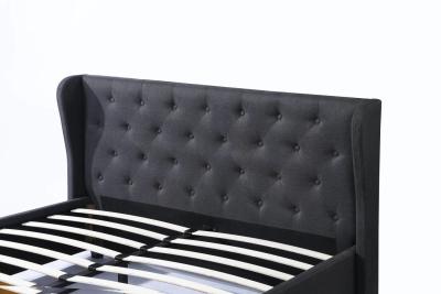 China Minimalist 160*200cm King Size Platform Bed Frame Four Drawers for sale