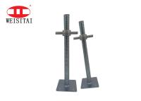 China Adjustable Leveling 28mm Scaffolding Jack Base for sale