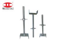 China Adjustable Formwork Galvanized U Head Jack Base for sale