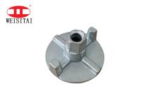 China Formwork Cast iron Silver Galvanized D22 Tie Rod Nut for sale