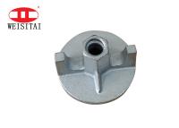 China Formwork Cast iron Silver Galvanized D22 Tie Rod Nut for sale