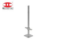 China 32mm Solid Adjustable Scaffolding Jack Base for sale