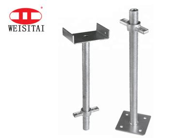 Cina 48 mm Scaffolding galvanizzato a base di giacca rigida in vendita
