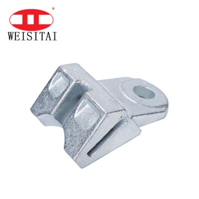 China Casted Steel 48.3mm Ring Lock Scaffolding Parts Ledger End for sale