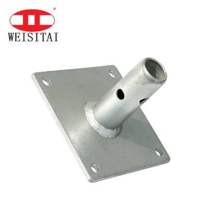 China Gebouw Jack 200 mm lengte steiger basis Te koop