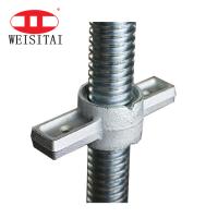 China Cast Iron 38mm Scaffolding U Jack Galvanized for sale