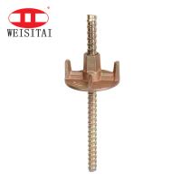 China Electro Glavanized Construction Formwork Accessories Scaffolding Tie Rod And Nut for sale