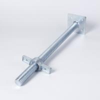 China Construction Galvanized Scaffolding Screw Jacks Adjustable 34mm for sale