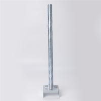 China 32mm Solid Scaffolding U Head Jack Base Adjustable for sale
