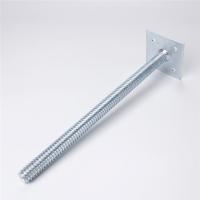 China 32mm Solid Scaffolding U Head Jack Base Adjustable for sale
