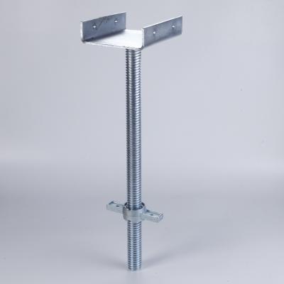 China Formwork Galvanized Adjustable Scaffolding Jack U Head Base for sale