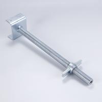 China 48mm Solid Jack Base Adjustable U Head Support Galvanized for sale