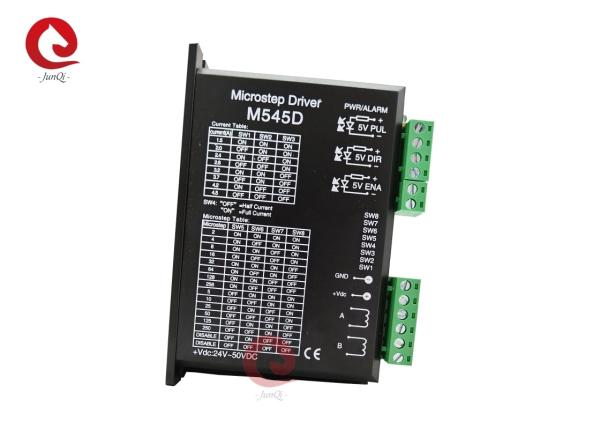 Junqi 2 Phase Stepper Driver M545D 24-50VDC 1.5-4.5A For 57mm/86mm Stepping Motor