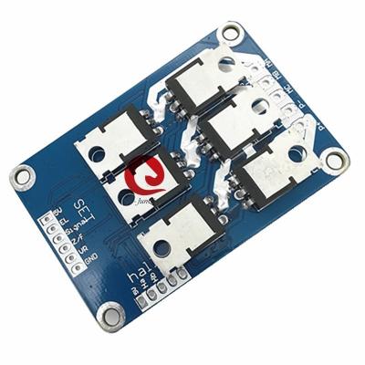 China 500W Brushless DC Motor Driver , Hall Effect 24 Volt DC Motor Speed Controller for sale
