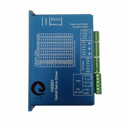 China 76mm Nema23 4.2A 2N.M HSS57 Stepper Motor Driver Hybrid CNC Controller Kit for sale