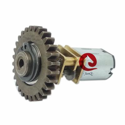China N20  3~12VDC  12mm Metal Gear box Motor with Wheel , Encoder , Low RPM, High Torque For Door Lock for sale