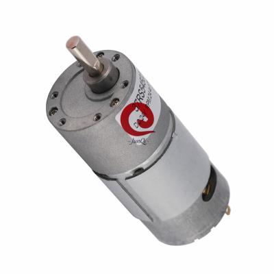 China 6V 12V 24V 545 Micro DC Geared Motors 37mm Gearbox CW CCW For Winch for sale