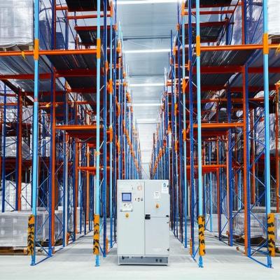 China 6000 Square Meters Asrs Area Automated Material Handling System featuring PLC Control System and -25°C Minimum Temperature for sale