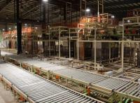 China Galvanized Roller Carton Conveyor System Process Design Size for sale