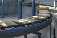 China Cross Belt Conveyor Sorting Systems High Sorting Capacity Equipment for sale
