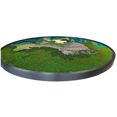 China 1:50 1:100 1:500 Map Models Mountains Landform Model For Countries And Regions for sale