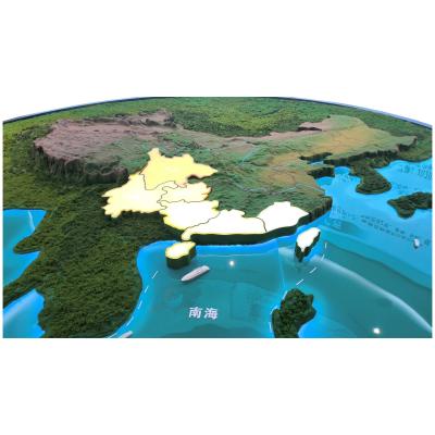China 1:50 1:100 1:500 Map Models Mountains Landform Model For Countries And Regions for sale