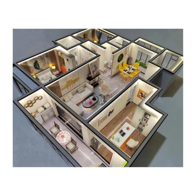 China House Scale Model 1:50 Architectural Scale Model Interior Customized for sale