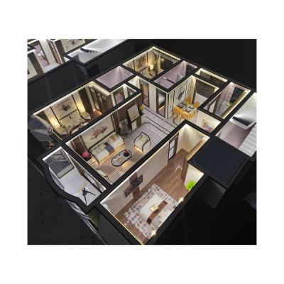 China House Scale Model 1:50 Architectural Scale Model Interior Customized for sale
