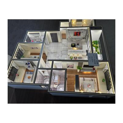 China House Scale Model 1:50 Architectural Scale Model Interior Customized for sale