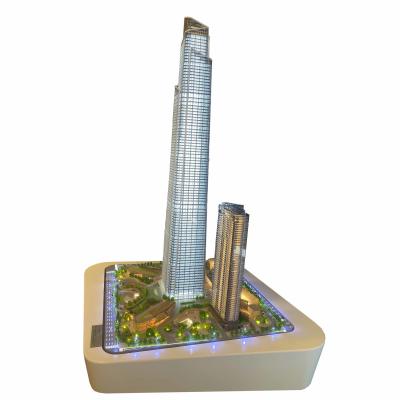 China Custom High Precision Architectural Scale Model Modern Commercial Tower Display Model for sale