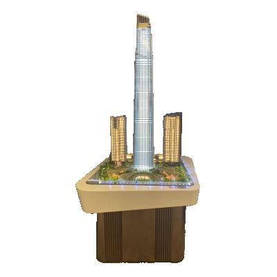 China Custom High Precision Architectural Scale Model Modern Commercial Tower Display Model for sale