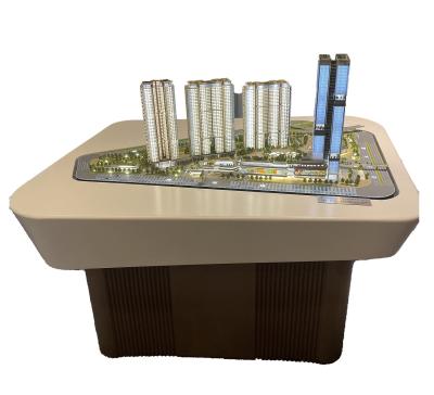China Precision Architectural Model Display 1:150 Commercial Building Model for sale