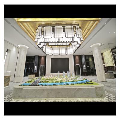 China Real Estate Architectural Scale Model High Precision LED Architecture Miniature Models for sale