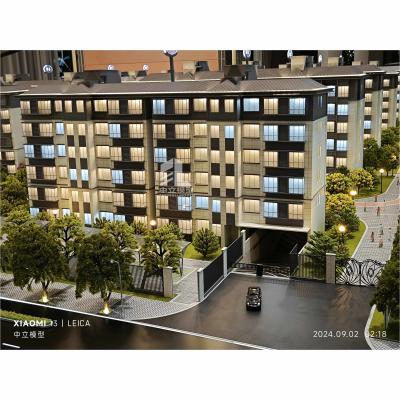 China Customized LED Architectural Scale Model 1:150 For Residential Commercial Developments for sale
