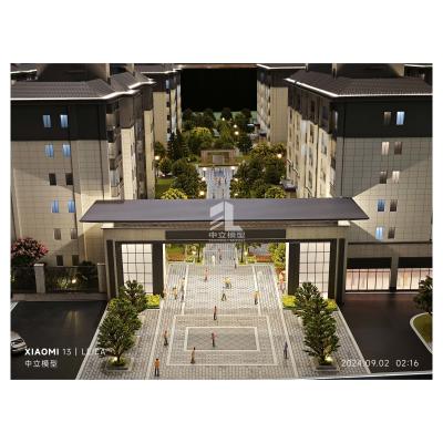 China Customized LED Architectural Scale Model 1:150 For Residential Commercial Developments for sale