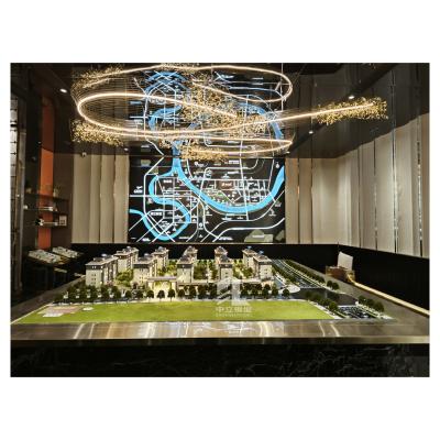 China Customized LED Architectural Scale Model 1:150 For Residential Commercial Developments for sale