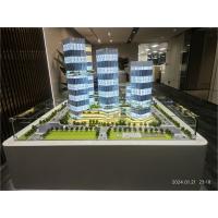 China 1:150 Scale Multi-Tower Business Architectural Model with LED Lighting for Urban Development Projects for sale