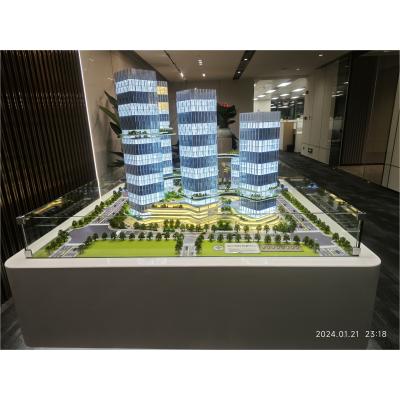 China Multi Tower Business Architectural Scale Model Urban Development 1:150 Scale Model for sale