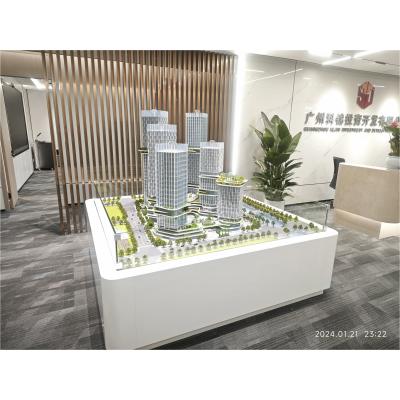 China Multi Tower Business Architectural Scale Model Urban Development 1:150 Scale Model for sale